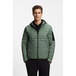 BOSS Green Herren BOSS Green Steppjacke &raquo;OW Urbanex JT HD&laquo; mit Kapuze Kapuze, Regular Fit, reflektierende Details 3XL