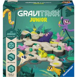 Ravensburger Kugelbahn-Bausatz &raquo;GraviTrax Junior Starter-Set Jungle&laquo; Made in Europe bunt Kunststoff