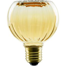 Segula LED-Leuchtmittel &raquo;LED Floating Globe 80 straight gold&laquo; E27 1 Stk. Extra-Warmwei&szlig; LED Floating Globe 80 straight gold, E27, 4W, CRI 90, dimmbar 