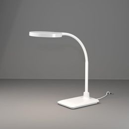Eglo Tischleuchte &raquo;LAURO Tischlampe - Kunststoff - LED - 1X5,5W - IP20&laquo; LED-Modul 1 Stk. Kaltwei&szlig; Neutralwei&szlig; Warmwei&szlig; Nachttischlampe, 