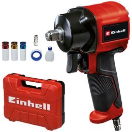 Einhell Druckluft-Schlagschrauber &raquo;TC-PW 610 Compact&laquo; inkl. 3 Steckn&uuml;sse 17/19/21mm, inkl. Aufbewahrungskoffer rot Angenehmes, langes Arbeiten m&ouml;glich dank 
