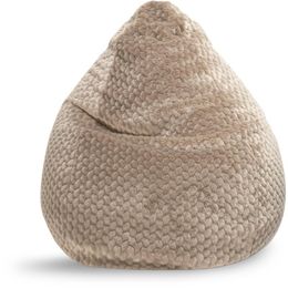 MAGMA Sitzsack &raquo;BeanBag MINK XXL&laquo; 1 Stk. tlg. grau Bezug: 60% Polyacryl, 40% Polyester