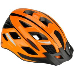 FISCHER BIKE FISCHER Fahrrad Fahrradhelm &raquo;Urban Sport S/M&laquo; Verstellbarer Innenring-System; mit beleuchtetem Innenring-System orange Fahrradhelm