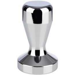 Tamper &raquo;Buddy ́s Bar - Barista Edition&laquo; Premium, Kaffee Verdichter Kaffeemehlpresser, Espresso Stempel silber Edelstahl, Silikon