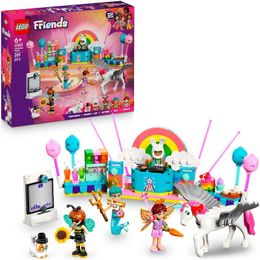 Lego Konstruktionsspielsteine &raquo;Kost&uuml;mparty mit Einhorn und Fee (42661), Lego Friends&laquo; Made in Europe bunt Konstruktionsspielsteine
