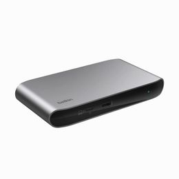 Belkin USB-Verteiler &raquo;Thunderbolt 4 5-in-1 Core Hub&laquo; grau Aluminium Downstream-Laden mit bis zu 15 W