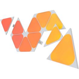 NANOLEAF LED Panel &raquo;Triangles&laquo; LED-Board 10 Stk. Farbwechsler Expansion Pack - 10 PK, Erweiterung zum Starter Kit bunt
