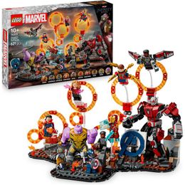 Lego Konstruktionsspielsteine &raquo;Avengers: Endgame Letzter Showdown (76323), Lego Super Heroes&laquo; Made in Europe bunt Konstruktionsspielsteine