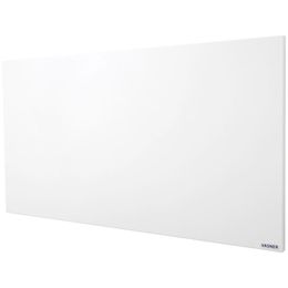 VASNER Infrarotheizung &raquo;Citara M&laquo; Metall, 1100 W, 140x60 cm wei&szlig; Metall, Stahl Mit Wand-/Deckenhalterung und Spritzwasserschutz
