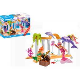 Playmobil Konstruktions-Spielset &raquo;Meerjungfrauen-Schatz mit Delfinen (71861), Princess Magic&laquo; Made in Europe bunt Konstruktions-Spielset