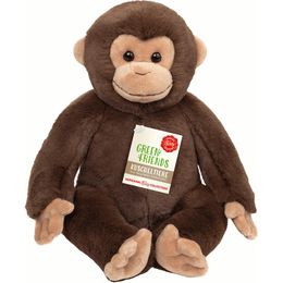 HERMANN TEDDY ORIGINAL Kuscheltier &raquo;Green Friends, Affe 35 cm, braun&laquo; zum Teil aus recyceltem Material braun Kuscheltier