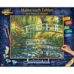 Schipper Malen nach Zahlen &raquo;Meisterklasse Premium - Seerosenteich nach Claude Monet (1840-1926)&laquo; Made in Germany bunt