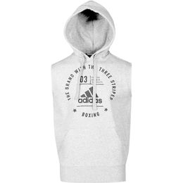 adidas Performance Kapuzensweatshirt &raquo;Community Sleeveless Hoody "BOXING"&laquo; grau Kapuzensweatshirt