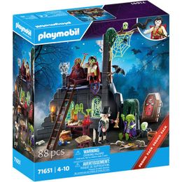 Playmobil Konstruktions-Spielset &raquo;Gespenstische Ruine (71651)&laquo; Made in Europe bunt Konstruktions-Spielset