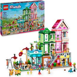 Lego Konstruktionsspielsteine &raquo;Heartlake City Wohn- und Einkaufsstra&szlig;e (42670), Lego Friends&laquo; Made in Europe bunt Konstruktionsspielsteine