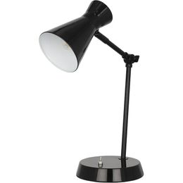 OTTO home Tischleuchte &raquo;Renell&laquo; E27 1 Stk. Minimalistisch, gl&auml;nzend, individuell einstellbar, Schreibtischlampe