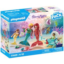 Playmobil Konstruktions-Spielset &raquo;Ausflug der Meerjungfrauenfamilie (71469), Princess Magic&laquo; teilweise aus recyceltem Material; Made in Europe bunt 
