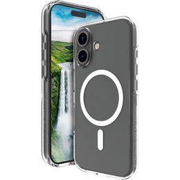 DBRAMANTE1928 Smartphone-H&uuml;lle &raquo;Iceland Ultra D3O MagSafe iPhone 16&laquo; Smartphones transparent Kunststoff Eingebauter MagSafe-Magnet: Erm&ouml;glicht 