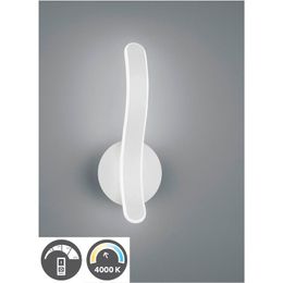 REALITY LEUCHTEN LED Wandleuchte &raquo;Parma&laquo; LED-Board 1 Stk. Neutralwei&szlig; Wandlampe mit indirekter Beleuchtung, neutralwei&szlig; 4000K, 11W dimmbar wei&szlig;