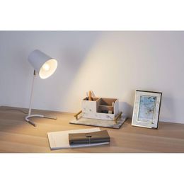 Tischleuchte &raquo;True Ally&laquo; E14 1 Stk. E14, Metall, Wei&szlig;, Silber bunt