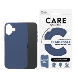 CARE by PanzerGlass Handyh&uuml;lle &raquo;Fashionable Case f&uuml;r Apple iPhone 16 Plus&laquo; Backcover, Schutzh&uuml;lle, Handyschutzh&uuml;lle, Case, Schutzcase, sto&szlig;fest blau 