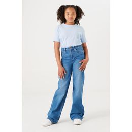 Garcia M&auml;dchen Weite Jeans &raquo;Annemay&laquo; for GIRLS blau 134, N-Gr