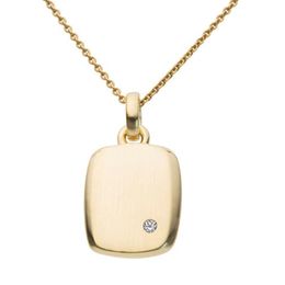 Firetti Kinder Kettenanh&auml;nger &raquo;Schmuck Geschenk Gold 333 Halsschmuck Anh&auml;nger f&uuml;r Halskette&laquo; () mit Brillant gold