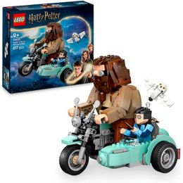 Lego Konstruktionsspielsteine &raquo;Hagrids und Harrys Motorradtour (76443), Lego Harry Potter &laquo; Made in Europe bunt Konstruktionsspielsteine