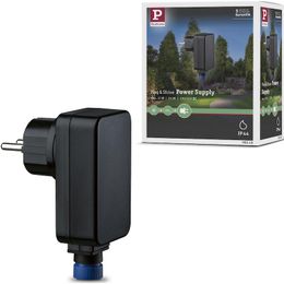 Paulmann Trafo &raquo;Outdoor Plug & Shine Power Supply Schwarz Kunststoff&laquo; IP44 230/24V DC 21W schwarz