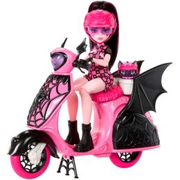 MonsterHigh Anziehpuppe &raquo;Draculaura, Count Fabulous&laquo; mit Vampastic Scooter Anziehpuppe