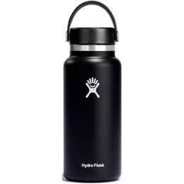 Hydro Flask Trinkflasche &raquo;32 OZ WIDE FLEX CAP&laquo; 946 ml schwarz Edelstahl, Kunststoff