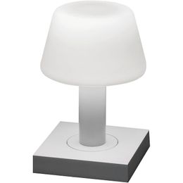 Konstsmide LED Tischleuchte &raquo;Monaco&laquo; LED-Modul 2 Stk. Warmwei&szlig; Monaco USB-Tischleuchte, 2700/3000K, dimmbar, Glas wei&szlig;
