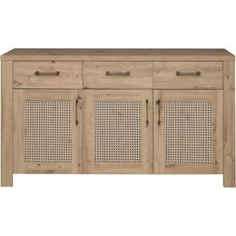 M&auml;usbacher Sideboard &raquo;Mares&laquo; braun Holzwerkstoff