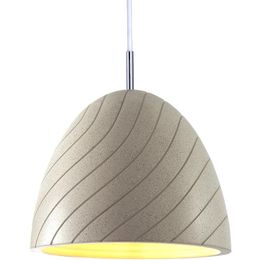 Paco Home Pendelleuchte &raquo;GRIP&laquo; E27 LED, E27, Lampe F&uuml;r Wohnzimmer Esszimmer K&uuml;che, H&ouml;henverstellbar beige