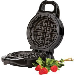 MediaShop Waffeleisen &raquo;M35524 PowerXL Waffle Star&laquo; 1090 W mit Backampel, 18 cm schwarz