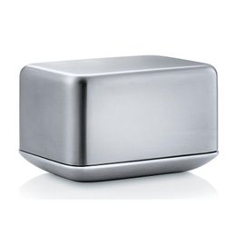 Blomus Butterdose &raquo;BASIC&laquo; silber Edelstahl
