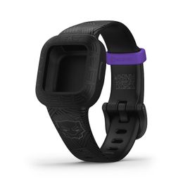 Wechselarmband &raquo;Marvel Zubeh&ouml;rarmband f&uuml;r vivofit jr. 3&laquo; schwarz Silikon Passend f&uuml;r die Garmin vivofit jr. 3