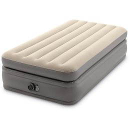 Intex Luftbett &raquo;DuraBeam PrimeComfort Twin mit 220V Pumpe&laquo; Packung grau Luftbett