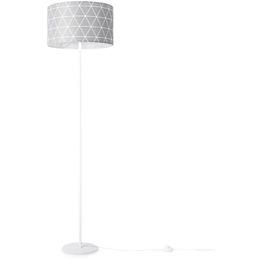 Paco Home Stehlampe &raquo;Stella 401&laquo; E27 Standleuchte Wohnzimmer Schlafzimmer E27 Skandi Pink Grau Blau Deko wei&szlig;