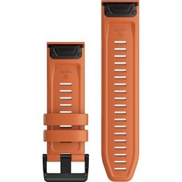 Wechselarmband &raquo;Ersatzarmband QuickFit 26 mm Silikon&laquo; orange Silikon Original Garmin Produkt
