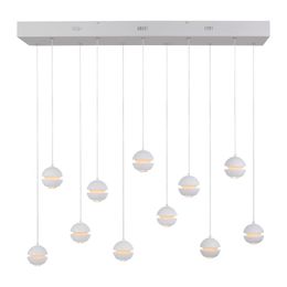Sch&ouml;ner Wohnen Kollektion SCH&Ouml;NER WOHNEN-Kollektion LED Pendelleuchte &raquo;LINI&laquo; LED-Board 1 Stk. Warmwei&szlig; SCH&Ouml;NER WOHNEN Kollektion, 3-Stufen Dimmer, Comfort-Lift