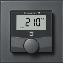 homematic IP Heizk&ouml;rperthermostat &raquo;Wandthermostat mit Schaltausg. f&uuml;r Markenschalter 230 V&laquo; grau Durch das flexibel kombinierbare Design kann der 