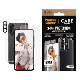 CARE by PanzerGlass Displayschutzglas &raquo;3-in-1 Protection Urban Combat Case + Screen Protection + Hoops&laquo; f&uuml;r Samsung Galaxy A36 Displayschutzfolie, 