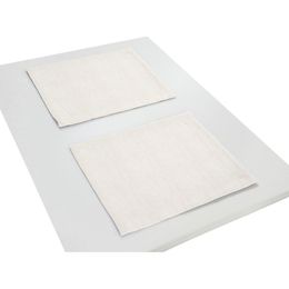 WIRTH Platzset &raquo;Torbole&laquo; beige Obermaterial: 90% Polyester, 10% Baumwolle