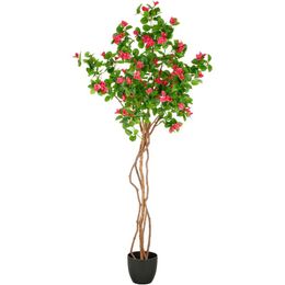 Creativ green Kunstbaum &raquo;Bougainvillea&laquo; mit sch&ouml;n geformtem Stamm Kunststoff