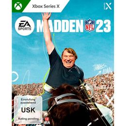 EA Games Spielesoftware &raquo;Madden NFL 23&laquo; Xbox Series X blau Madden Ultimate Team: Erstelle ein Traum-Roster aus NFL-Stars und HoF-Legenden, erlebe den 1. Madden