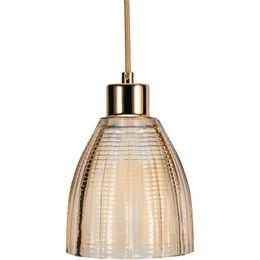 Pendelleuchte &raquo;Gleaming Gold&laquo; E27 1 Stk. E27, Glas gold