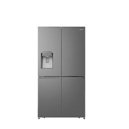 HISENSE Multi Door &raquo;RQ760N4SBFE&laquo; 178,5 cm hoch 91,4 cm breit Wasser-/Eisspender silber