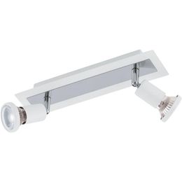Eglo LED Deckenspots &raquo;SARRIA&laquo; GU10 LED-Board Warmwei&szlig; LED Deckenleuchte, LED Deckenlampe wei&szlig;