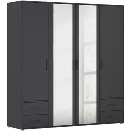 Rauch Dreht&uuml;renschrank &raquo;Kleiderschrank Schrank Garderobe W&auml;scheschrank VOYAGER&laquo; in 3 verschiedenen Ausstattungen BASIC/CLASSIC/PREMIUM, mit modernen 